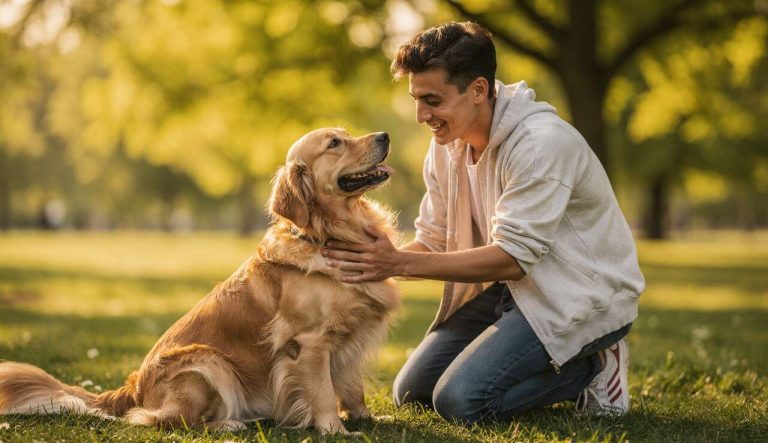 Caresser son chien : découvrez les bienfaits sur sa santé